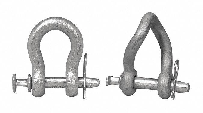 7/8In Straight Clevis Long Body Galv - Grainger