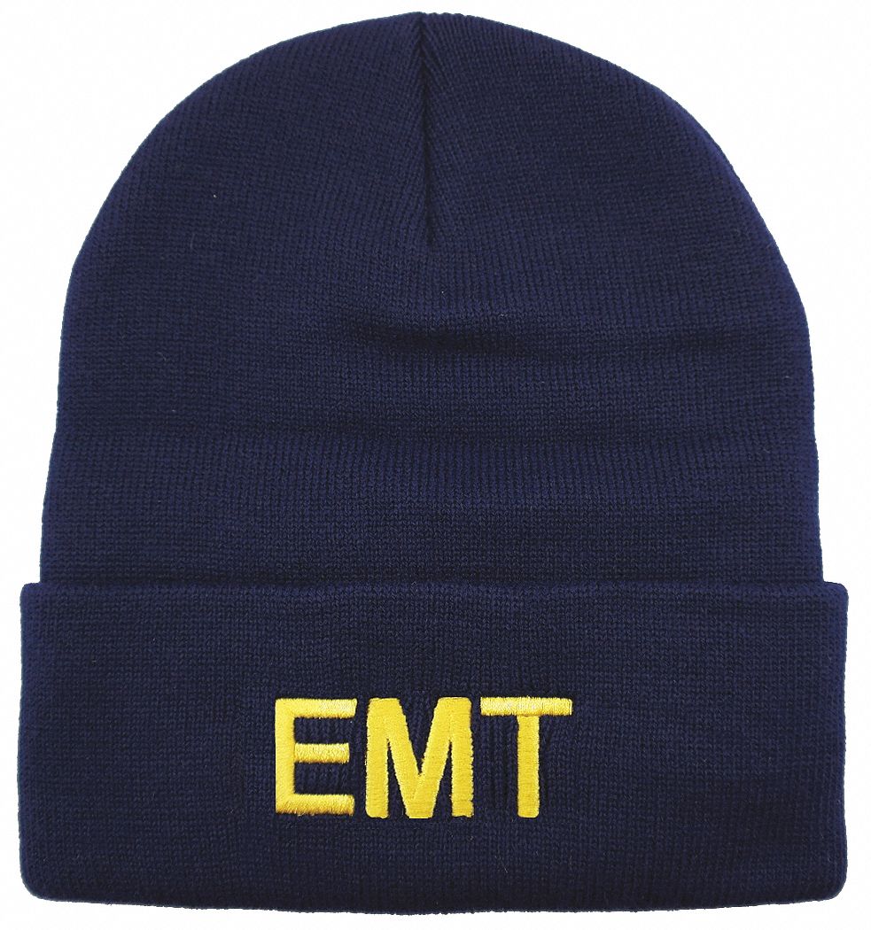 HEROS PRIDE, Universal, Navy with Gold Lettering, EMT Watch Cap ...
