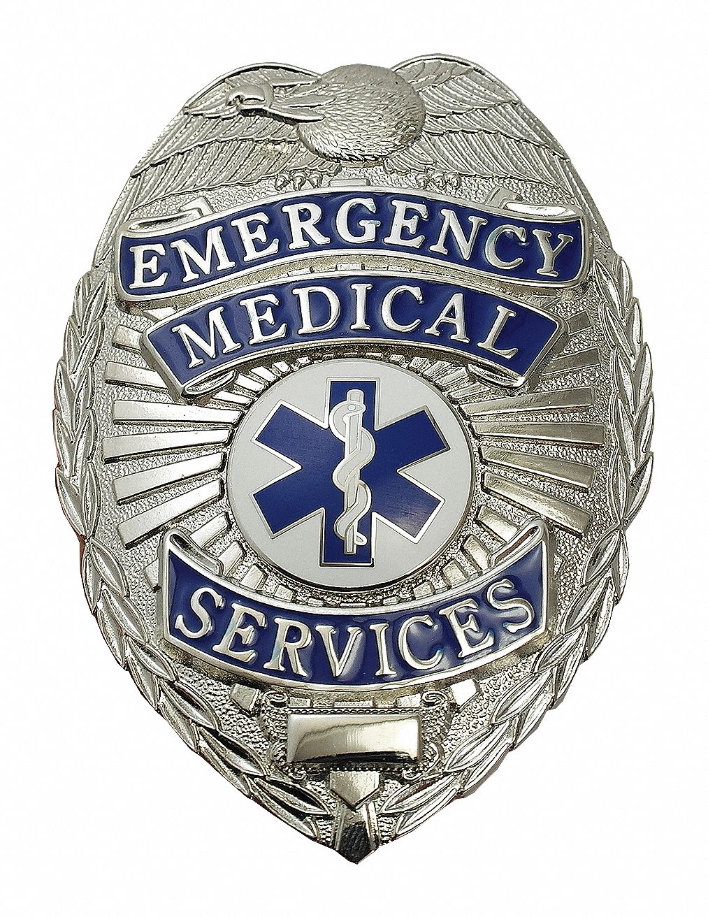 HEROS PRIDE, Emergency Medical Services, 3/4 in, Metal Badge - 24GT14 ...