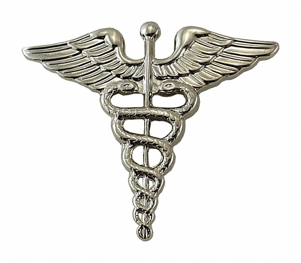 HEROS PRIDE, Medical Officer, 1 in, Metal Rank Insignia - 24GT36|4406N ...