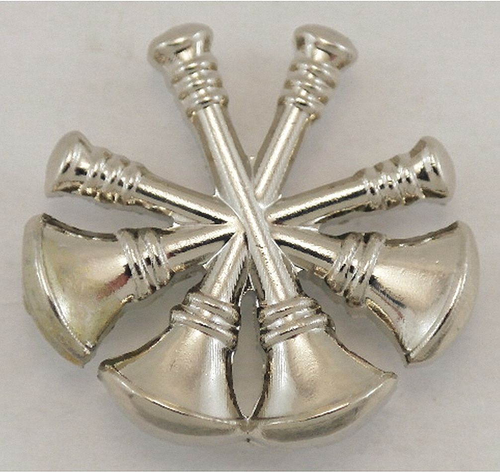 HEROS PRIDE, Dpty. CF Fire Bugles, 3/4 in, Metal Rank Insignia - 24GT82 ...