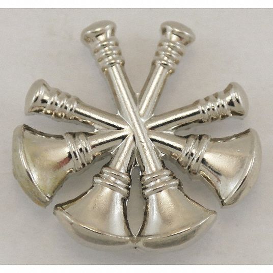 HEROS PRIDE, Dpty. CF Fire Bugles, 3/4 in, Metal Rank Insignia - 24GT82 ...