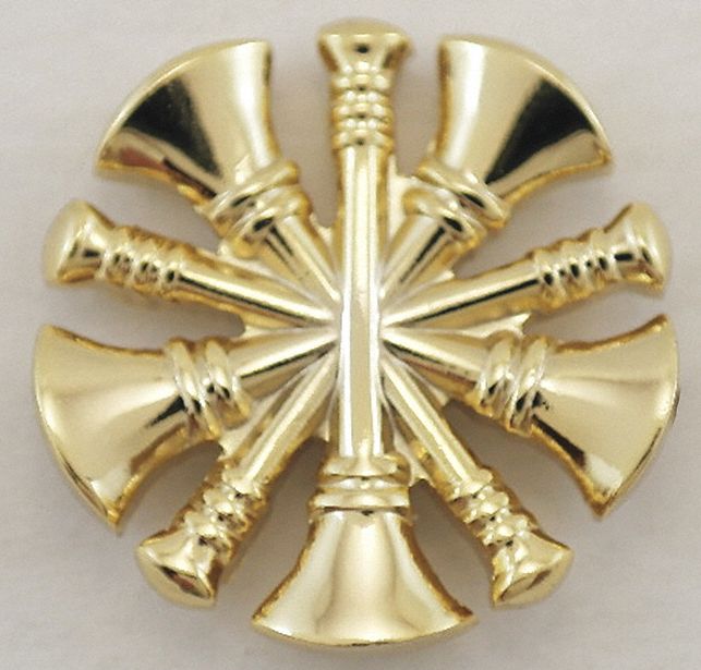 HEROS PRIDE, Chief Fire Bugles, 3/4 in, Metal Rank Insignia - 24GT83 ...