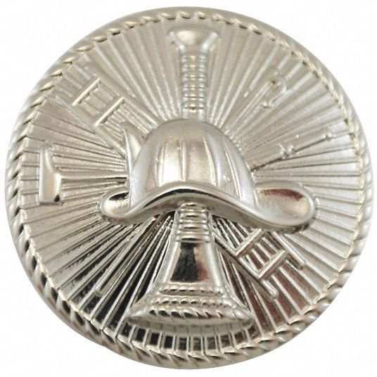 HEROS PRIDE, Scramble Fire Discs, 15/16 in, Metal Rank Insignia ...