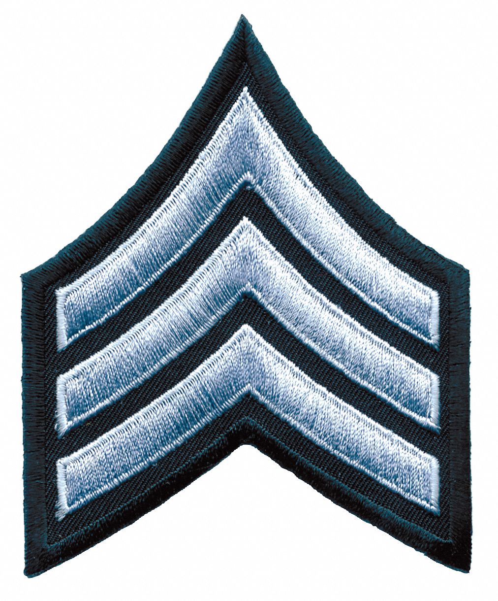 HEROS PRIDE, SGT, 3 in, Embroidered Patch - 24GU11|5415S - Grainger