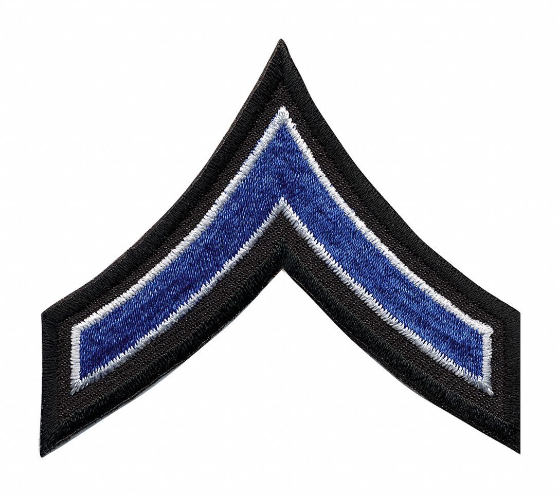 HEROS PRIDE, PFC, 3 in, Embroidered Patch - 24GU16|5421P - Grainger