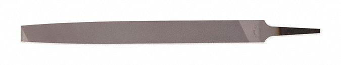 NICHOLSON Machinists File: Rectangular, Bastard Cut, 14 in Lg without ...