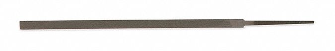 6 in Lg, 3/16 in Wd, Pillar File - 24H220|40254N - Grainger