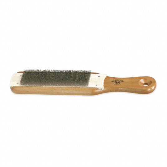 8 in Overall Lg, Steel Wire Bristles, File Cleaner8In Cardedni - 24H244 ...