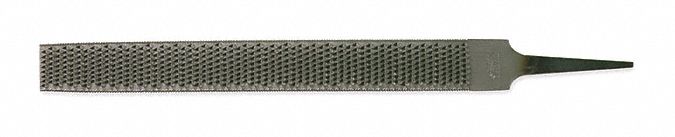 Half Round, Single Edge Cut, Wood Rasp - 24H304|17683N - Grainger