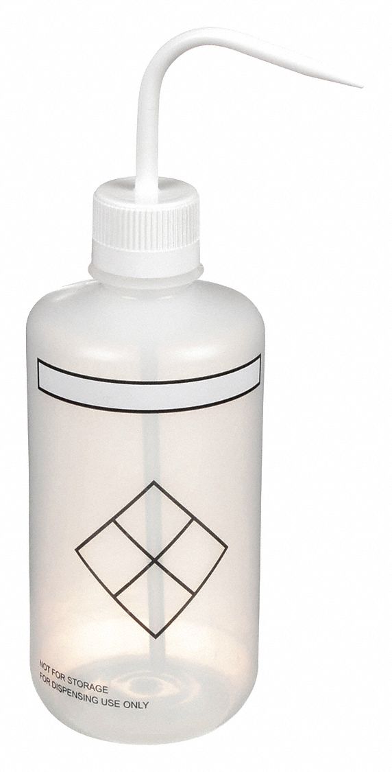 32 fl oz Capacity - oz, 1 L Capacity - mL, Wash Bottle - 24J917|24J917 ...