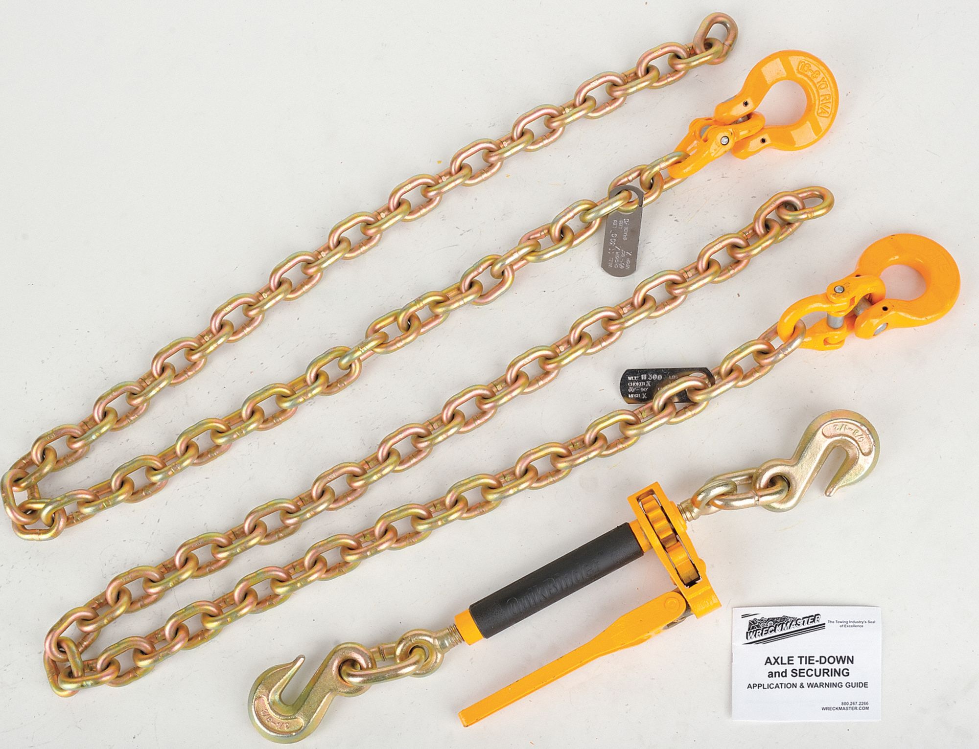 WRECKMASTER INC, 7, 6 in Overall Lg, Front Axle Tie Down - 24JN32 ...