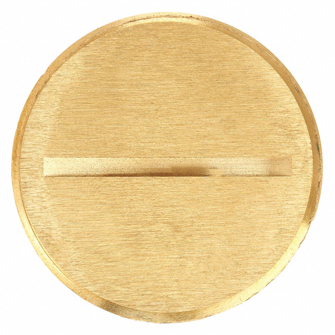 HUBBELL WIRING DEVICE-KELLEMS, Round, Brass, Flush Plug - 24JN93|S5007 ...