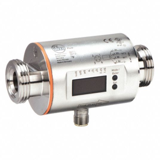 IFM, Electronic Flowmeter, Electromagnetic, Electronic Flowmeter ...