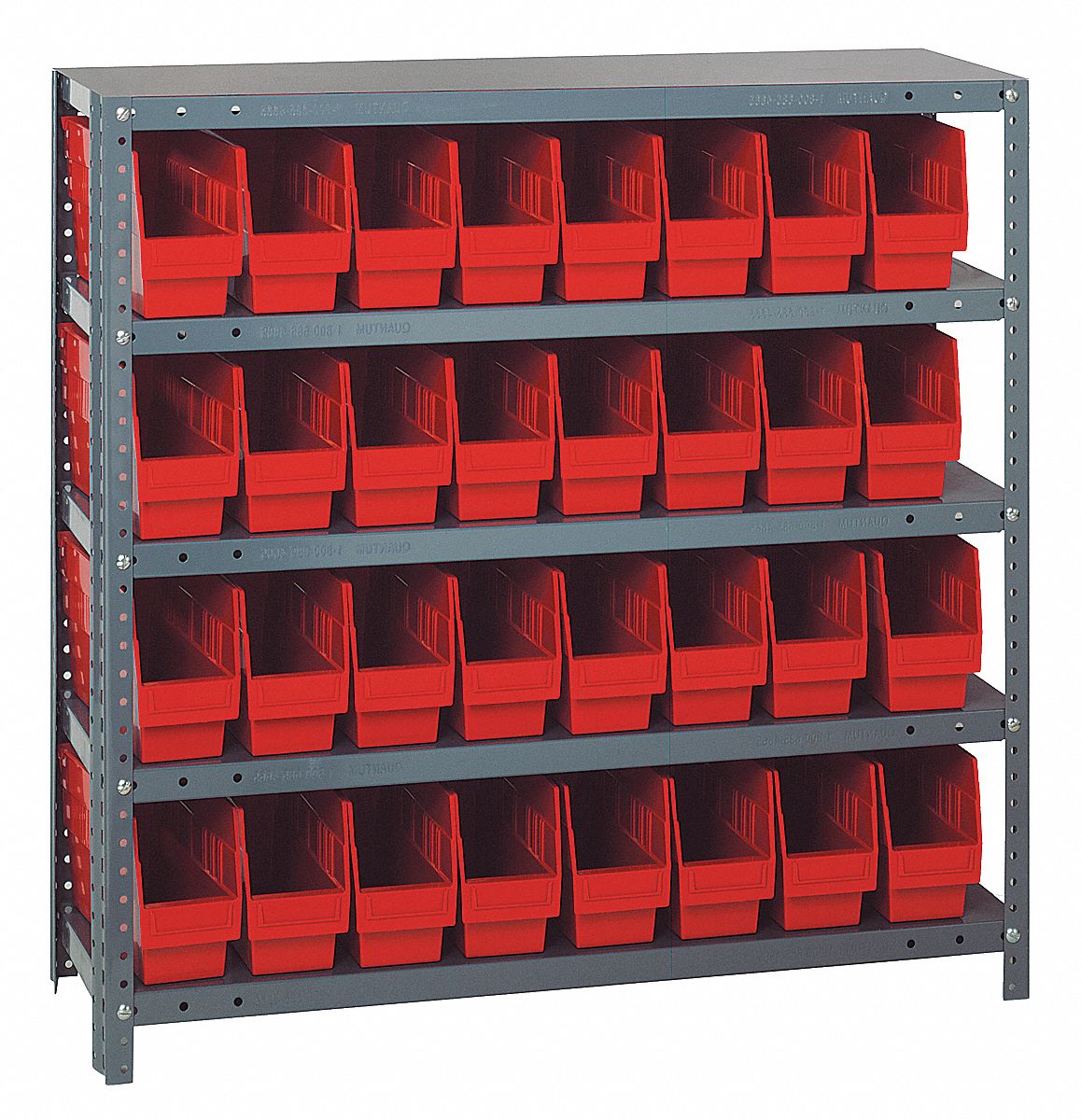 QUANTUM STORAGE SYSTEMS, 36 in x 12 in x 39 in, 1 Sided, Bin Shelving ...