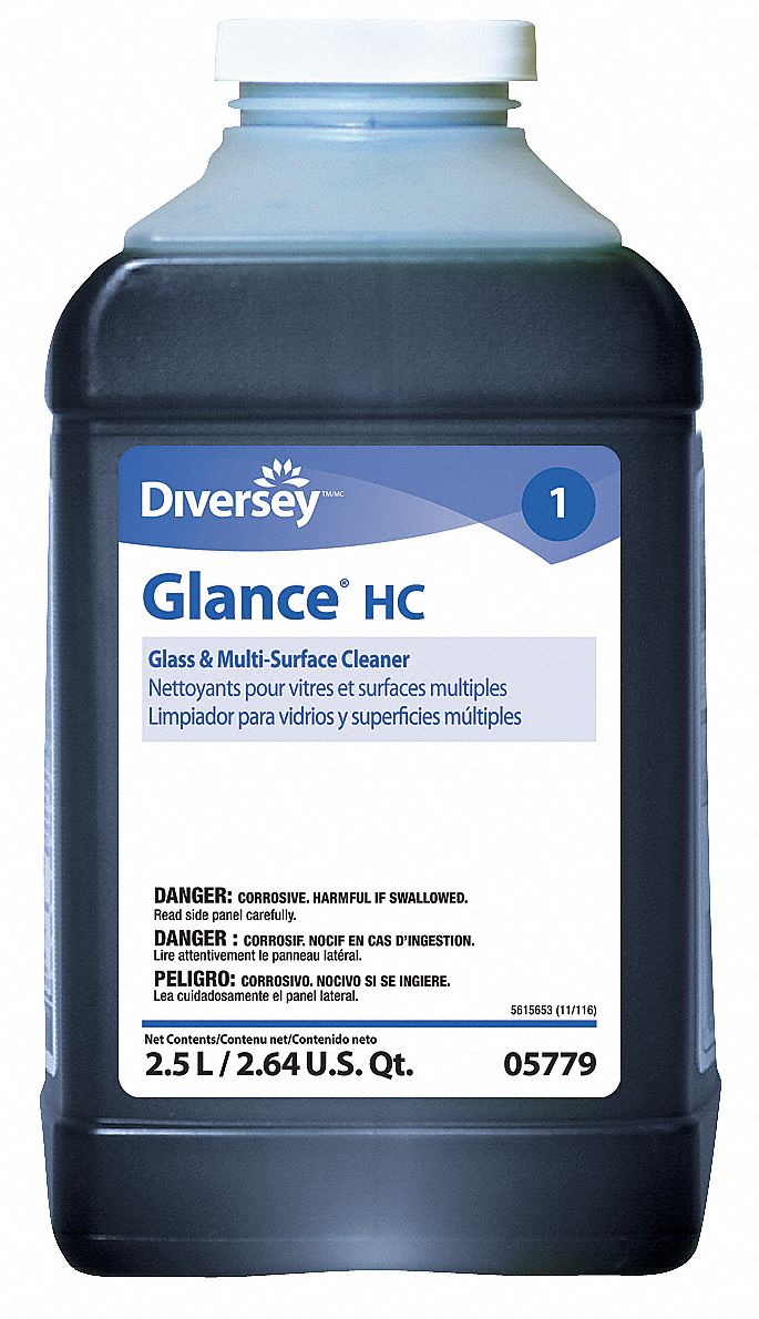 DIVERSEY Glass and All Purpose Cleaner For Use With J-Fill Chemical ...