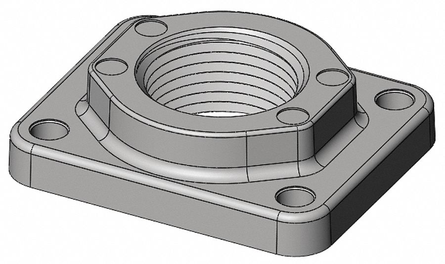 FILL-RITE, Flange Kit, Fill-Rite, Flange,1 In. - 24KJ05|900F8106 - Grainger
