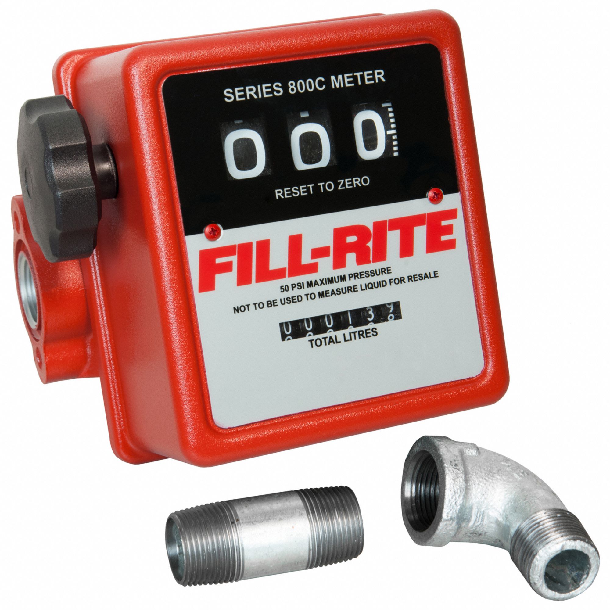 FILL-RITE, Meter Assembly,Liter - 24KJ39|807CLMK - Grainger