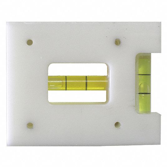 SLABDOCTOR DIGITAL LEVELS, Vial Retainer Block, 3 3/4 in Overall Ht ...