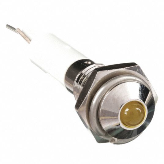 6 mm Panel Mounting Hole Dia, LED, Raised Panel Light - 24M021|24M021 ...