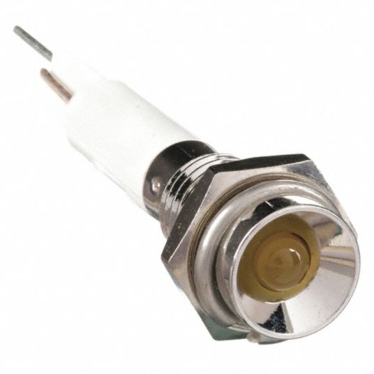 6 mm Panel Mounting Hole Dia, LED, Protruding Panel Light - 24M027 ...