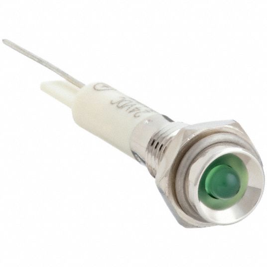 6 mm Panel Mounting Hole Dia, LED, Protruding Panel Light - 24M031 ...