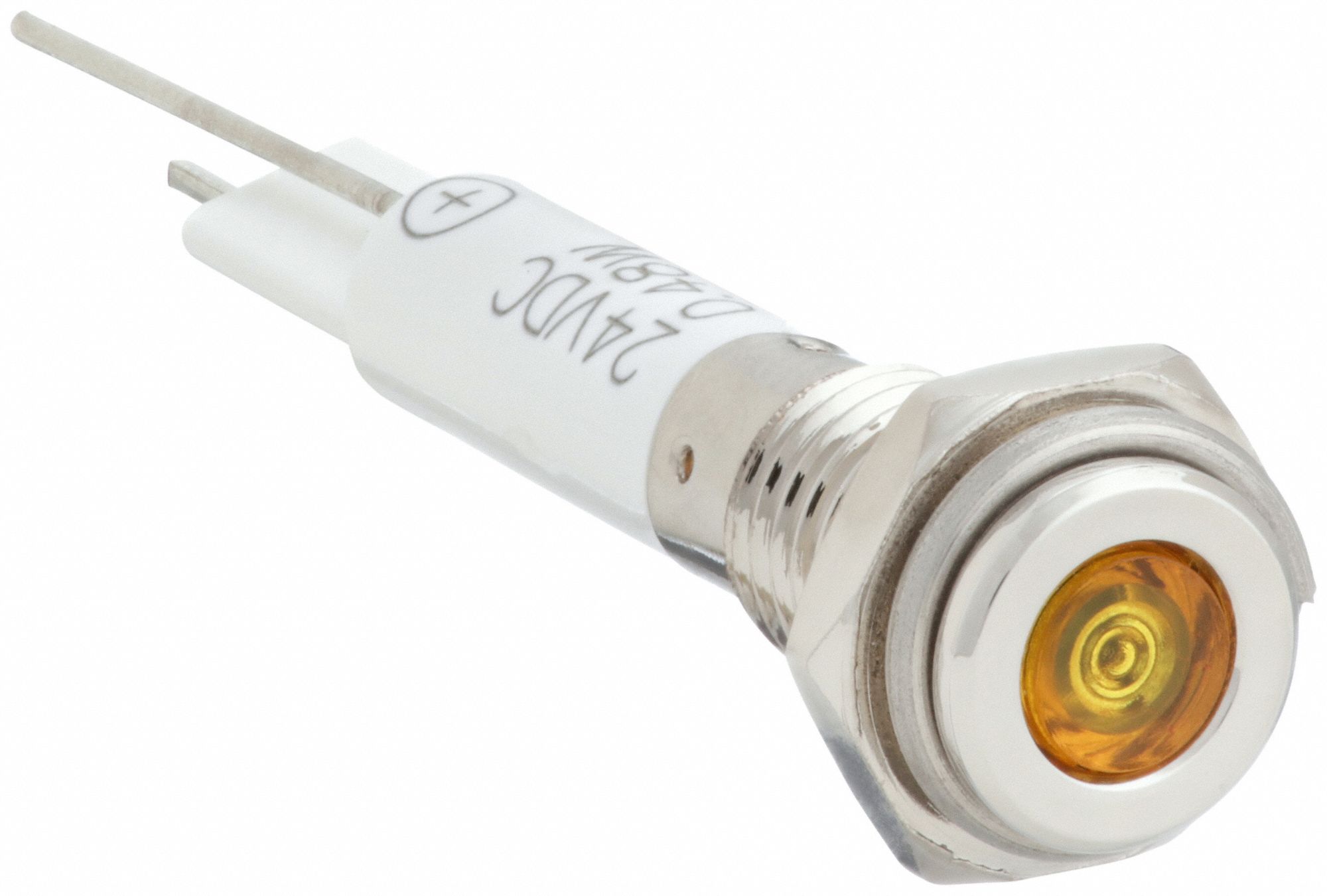 6 mm Panel Mounting Hole Dia, LED, Flush Panel Light - 24M038|24M038 ...