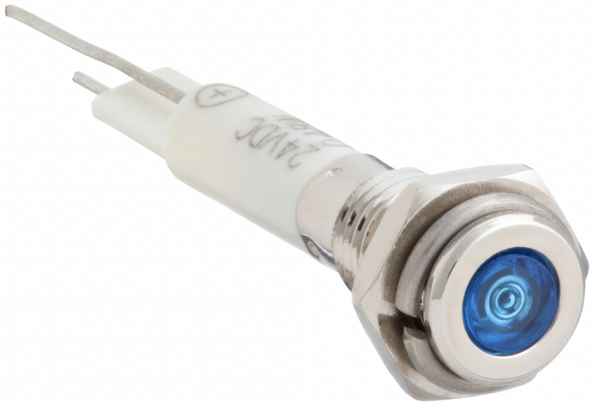 6 mm Panel Mounting Hole Dia, LED, Flush Panel Light - 24M040|24M040 ...