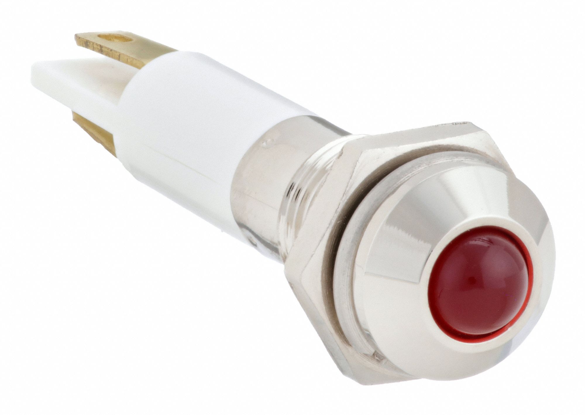 APPROVED VENDOR ROUND INDICATOR LIGHT,RED,110VAC - Panel Indicator ...