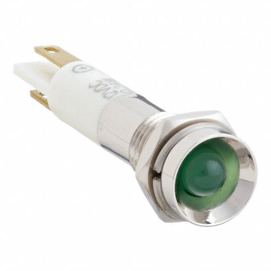 5/16 in Panel Mounting Hole Dia, LED, Protruding Panel Light - 24M053 ...