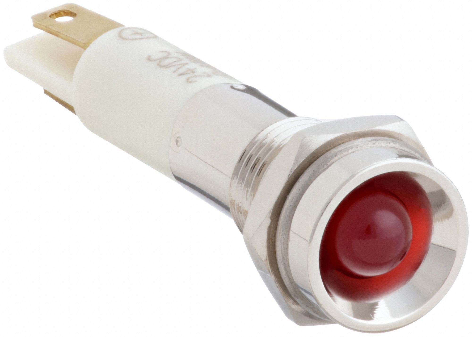 5/16 in Panel Mounting Hole Dia, LED, Protruding Panel Light - 24M054 ...