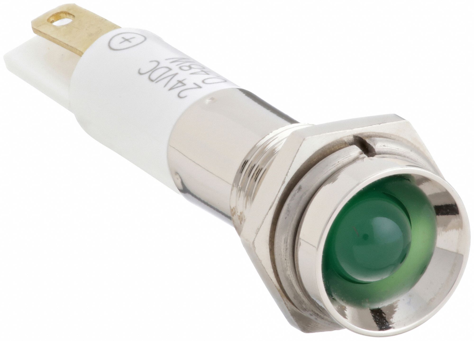 5/16 in Panel Mounting Hole Dia, LED, Protruding Panel Light - 24M056 ...