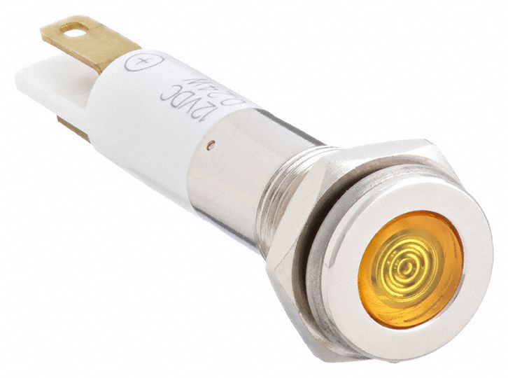 5/16 in Panel Mounting Hole Dia, LED, Flush Panel Light - 24M061|24M061 ...