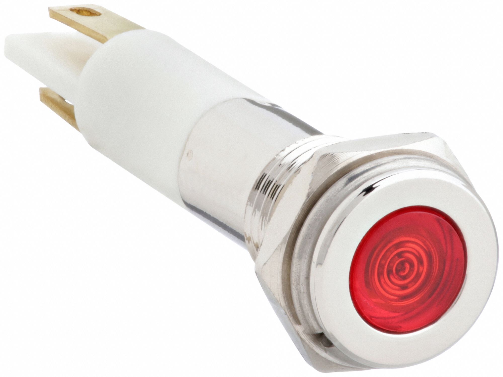 APPROVED VENDOR Luz Indicadora Plana, Tipo LED, Voltaje 24VDC, Diámetro ...