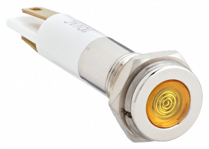 5/16 in Panel Mounting Hole Dia, LED, Flush Panel Light - 24M071|24M071 ...