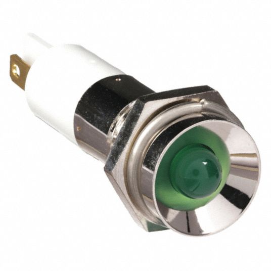 10 mm Panel Mounting Hole Dia, LED, Protruding Panel Light - 24M092 ...