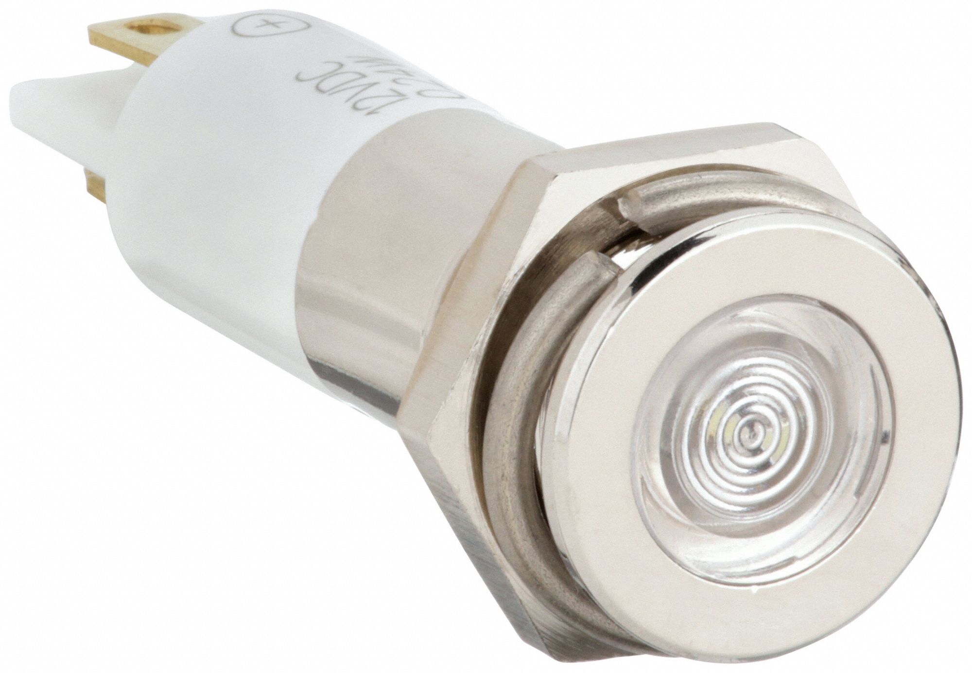 10 mm Panel Mounting Hole Dia, LED, Flush Panel Light - 24M097|24M097 ...