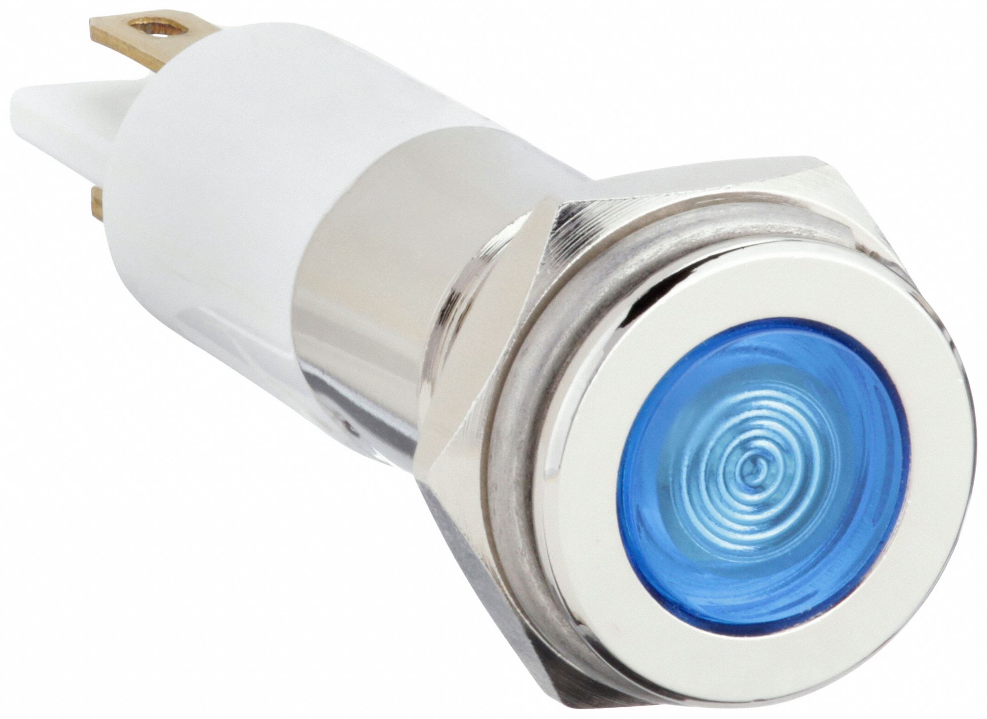 10 mm Panel Mounting Hole Dia, LED, Flush Panel Light - 24M102|24M102 ...