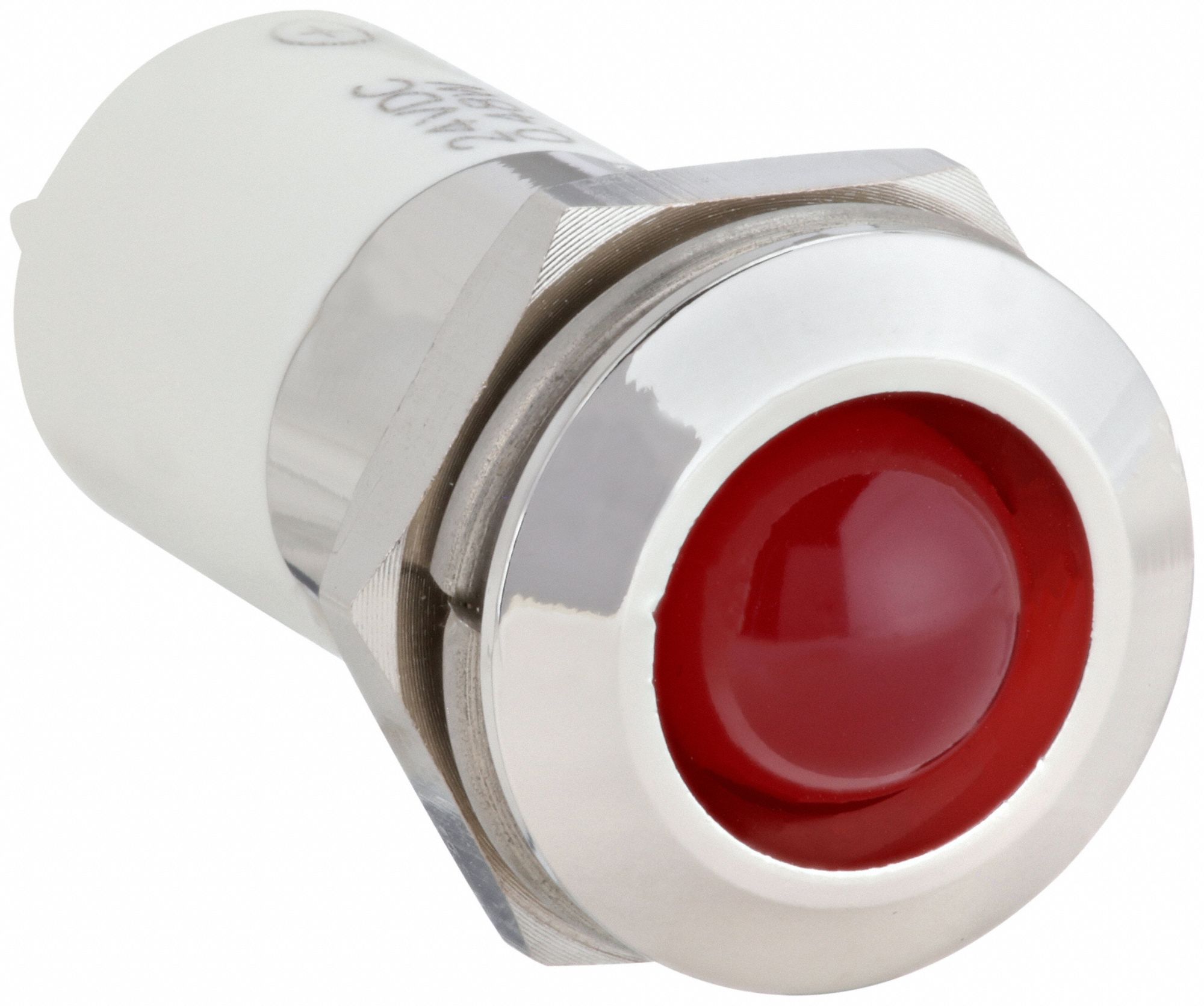 APPROVED VENDOR Luz Indicadora Redonda, Tipo LED, Voltaje 24VCD, 10mm ...