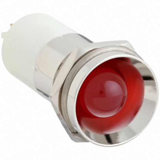 16 mm Panel Mounting Hole Dia, LED, Protruding Panel Light - 24M157 ...