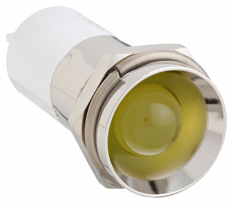 16 mm Panel Mounting Hole Dia, LED, Protruding Panel Light - 24M158 ...