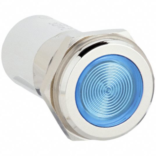 16 mm Panel Mounting Hole Dia, LED, Flush Panel Light - 24M171|24M171 ...