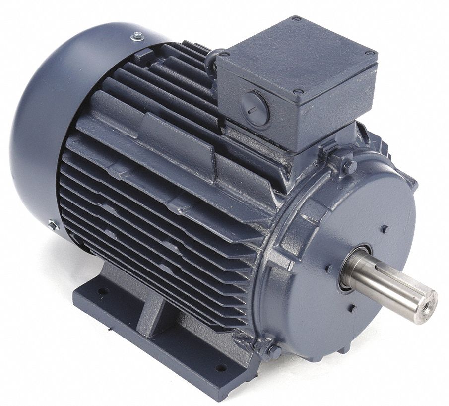 5-1/2 HP Metric Motor,3-Phase,1180 Nameplate RPM,230/460 Voltage,Frame ...