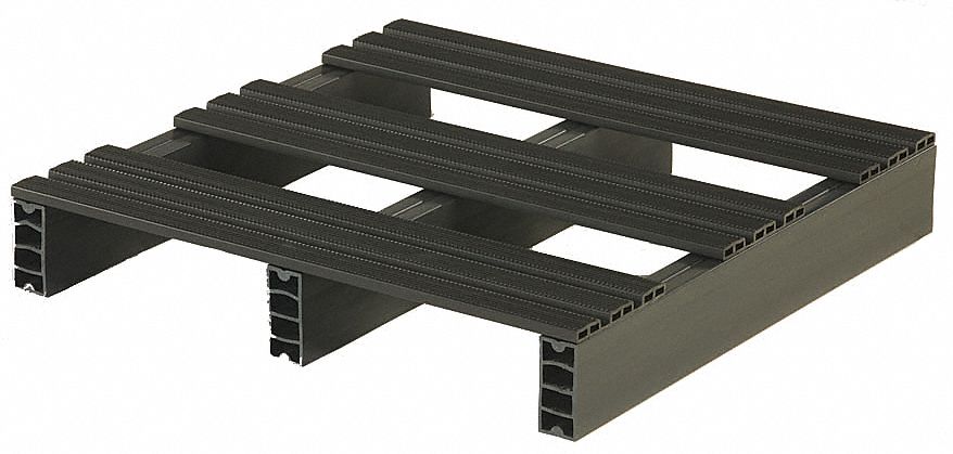 Stackable, 24 in Overall Lg, Pallet - 24PK34|05000180 - Grainger