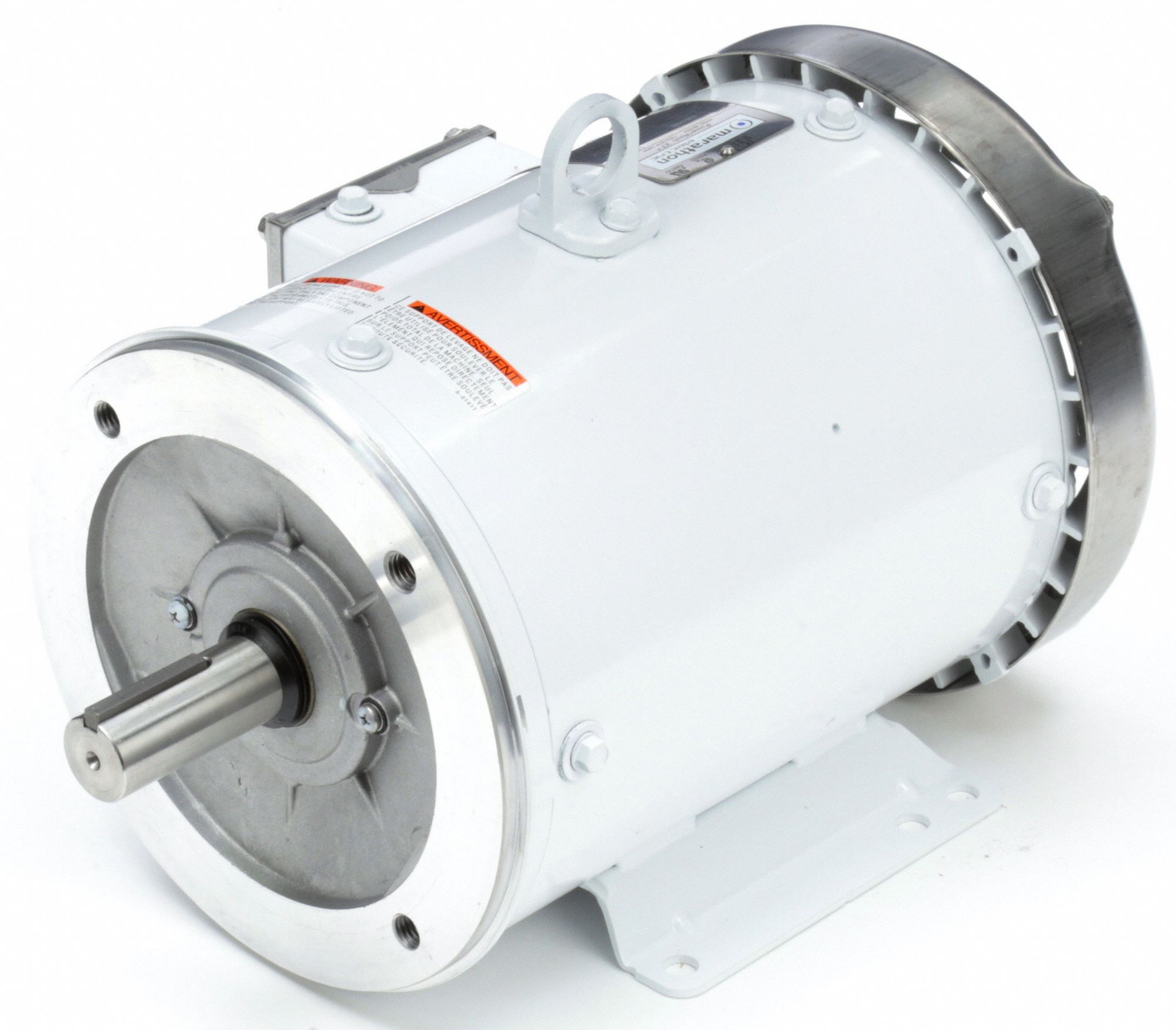 MARATHON MOTORS Washdown Motor, 5 HP, 3-Phase, Nameplate RPM 3515 ...