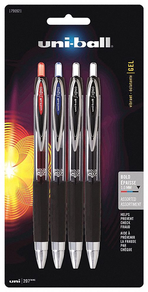 Rollerball Gel Pen Set, Barrel Material Plastic, Barrel Color ...