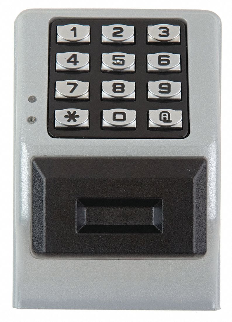 LOCDOWN, 1 7/8 in Dp, 2 3/4 in Wd, Keyless Access Control Keypad ...