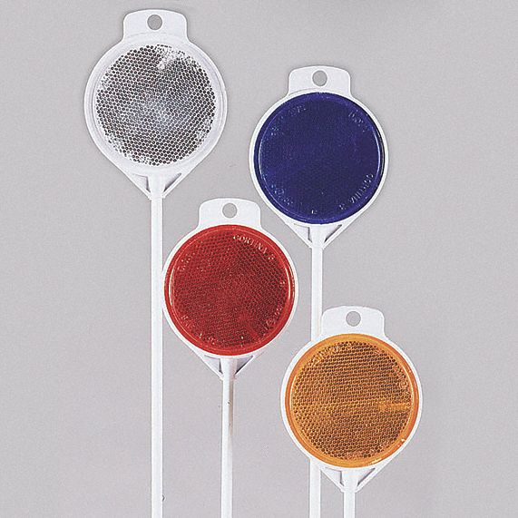 Plastic, 48 in Overall Ht, Reflective Driveway Marker - 24U737|05-099 ...