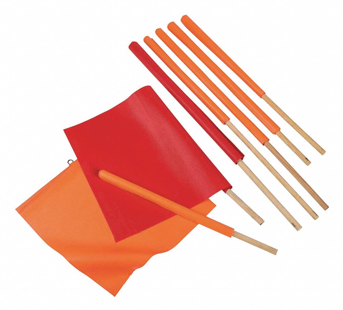 CORTINA, VINYL FLAG 24 W/36 DOWEL - 24U817|03-229-3418 - Grainger