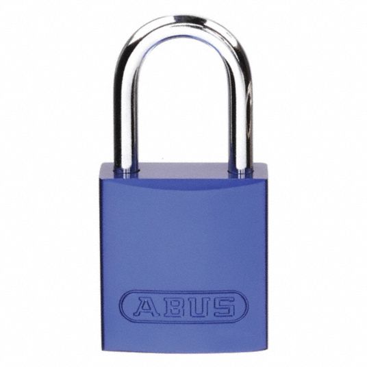 BRADY, Keyed Different, Aluminum, Lockout Padlock - 24UY45|133262 ...